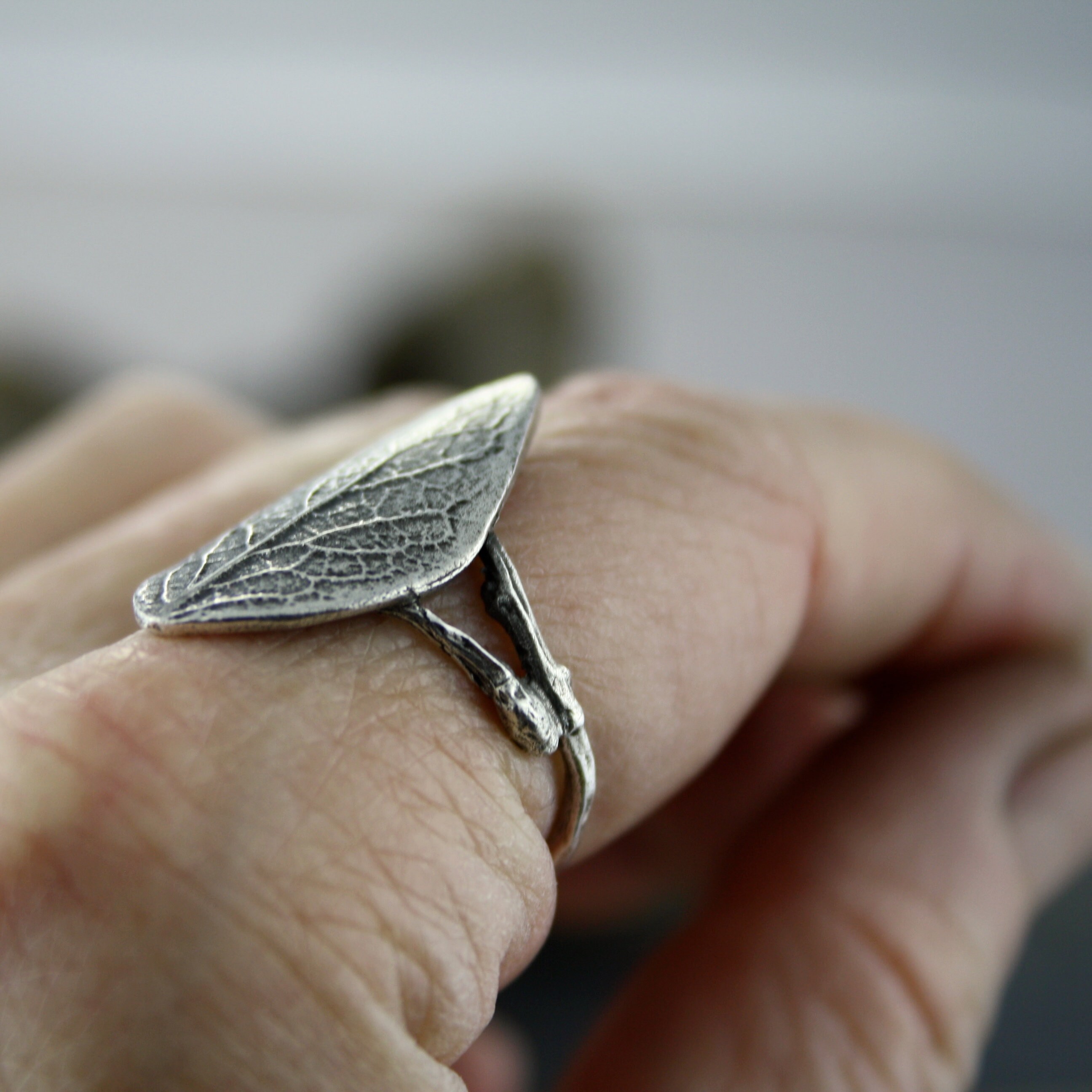 Leaf Ring Tree Ring Organic Ring Rustic Ring Branch Ring | Etsy