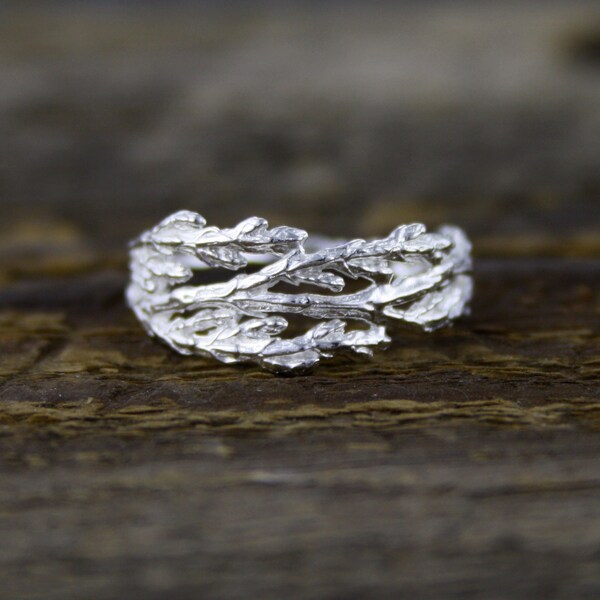 Tree Wedding Ring - Etsy