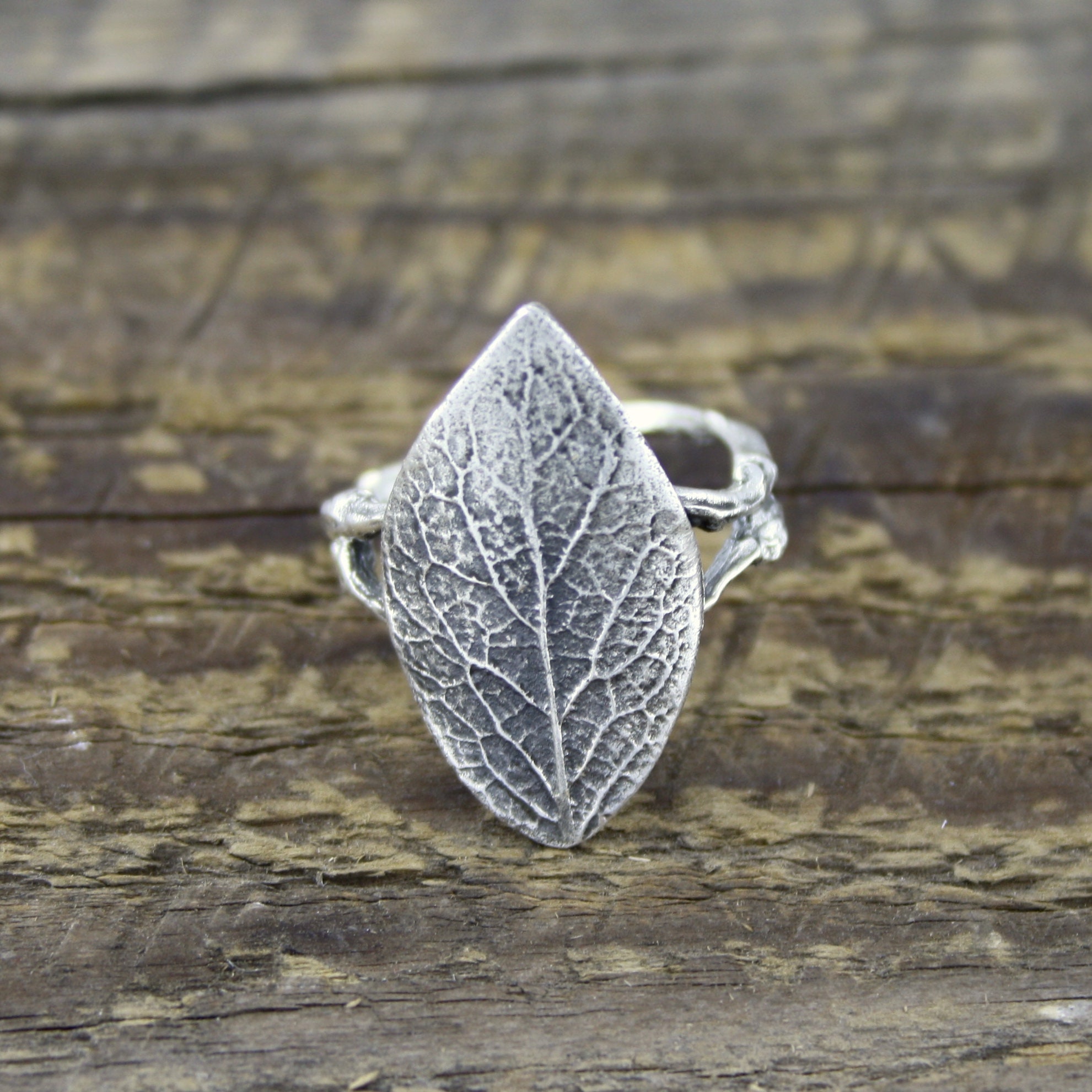 Leaf Ring, Tree Ring, Organic Ring, Rustic Ring, Branch Ring, Gift for ...