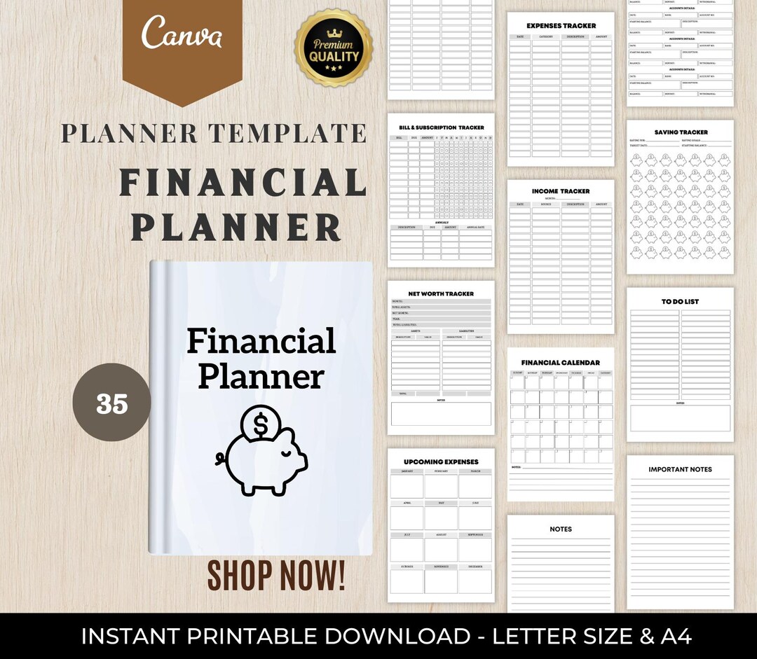 Financial Planner, Budget and Expense Tracker, Savings & Debt ...