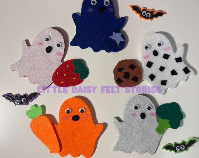 I’m a Little Monster Polka Dot Monster Felt Story: Handmade Flannel ...