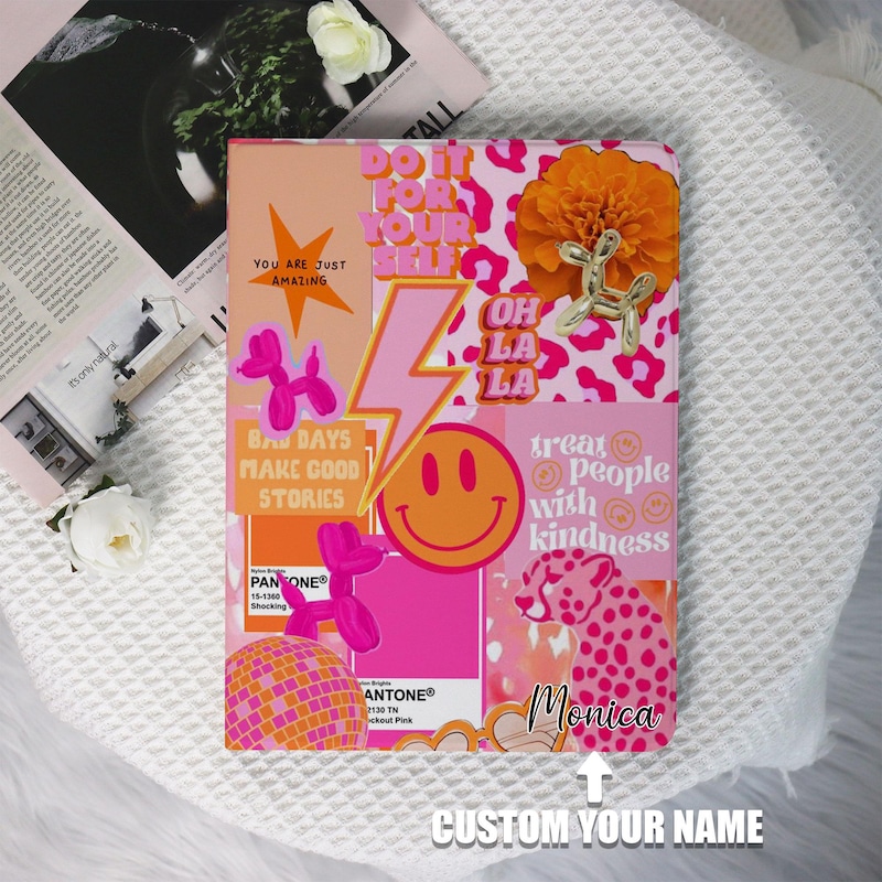 Preppy iPad Case - Etsy