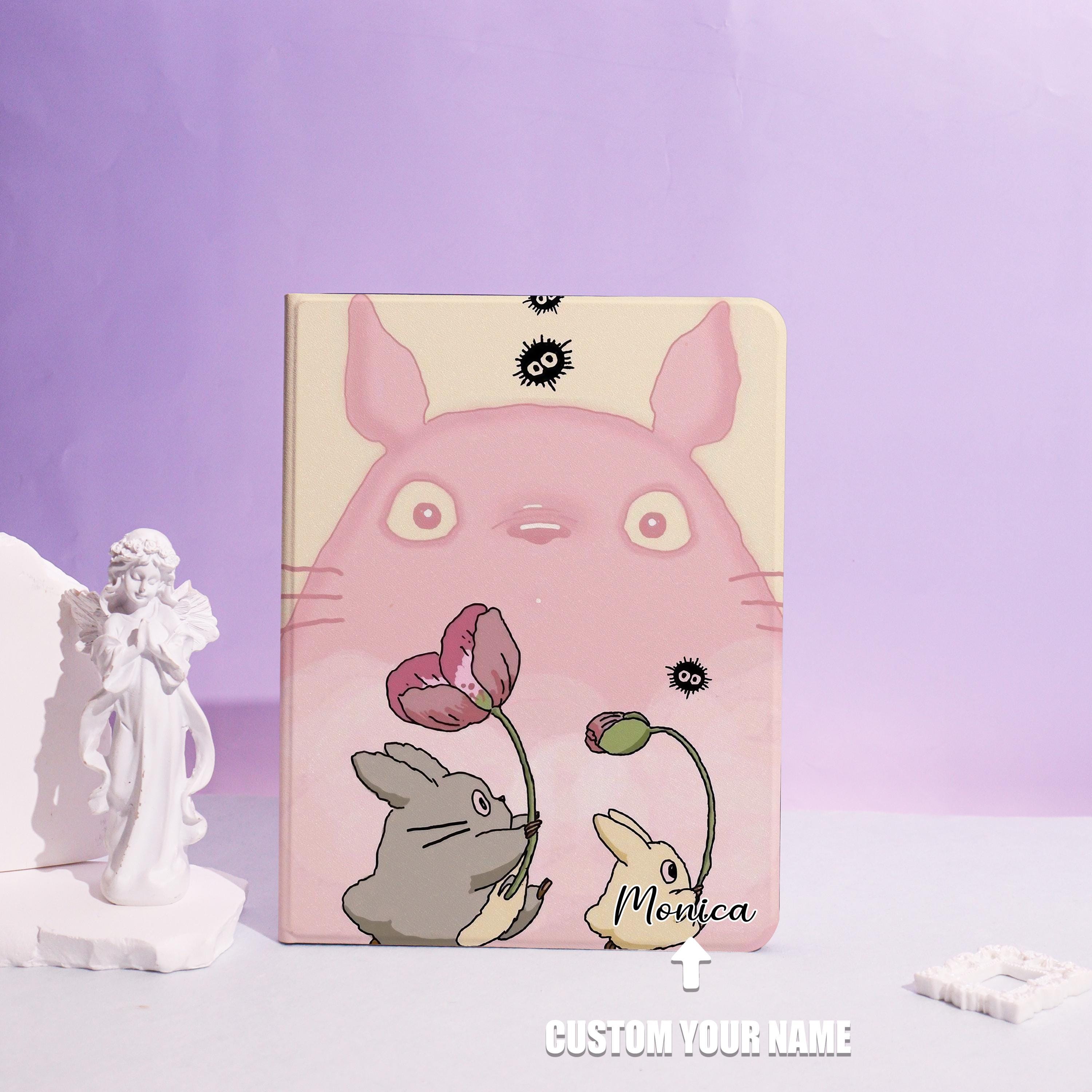 Pink Totoro Art Cover Case for Apple iPad Air 2 3 4 iPad Pro 11 iPad ...