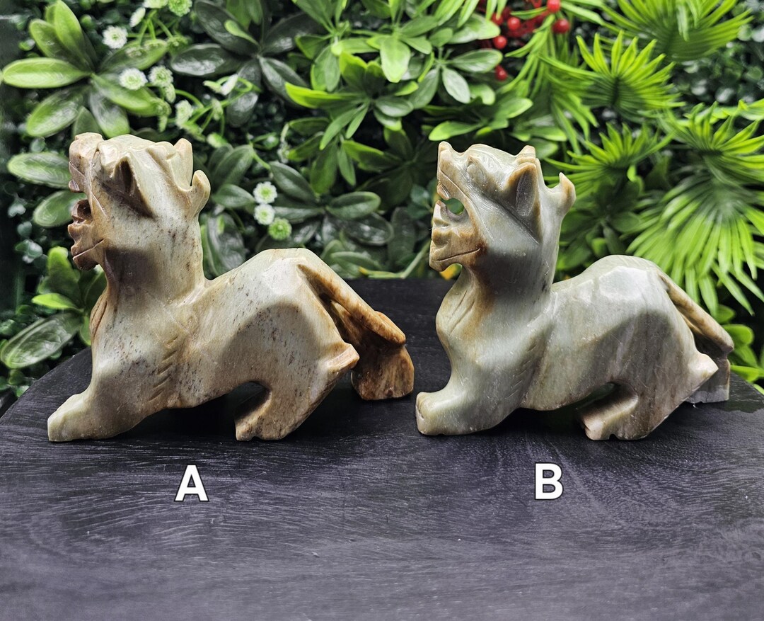 Fierce Chinese Jade Tiger Carving Large Size - Etsy Australia