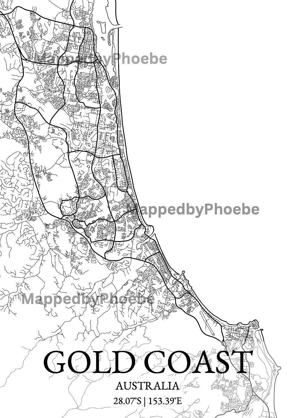 Digital Print Maps - Etsy