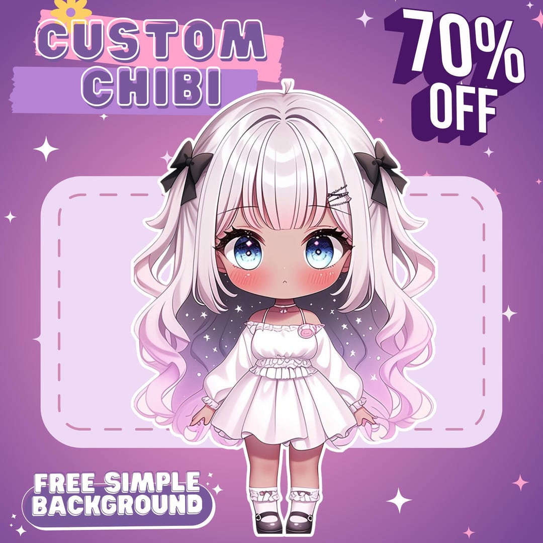 CUSTOM CHIBI CHARACTER, Couple Chibi, Cute Chibi, Chibi Fanart, Chibi ...