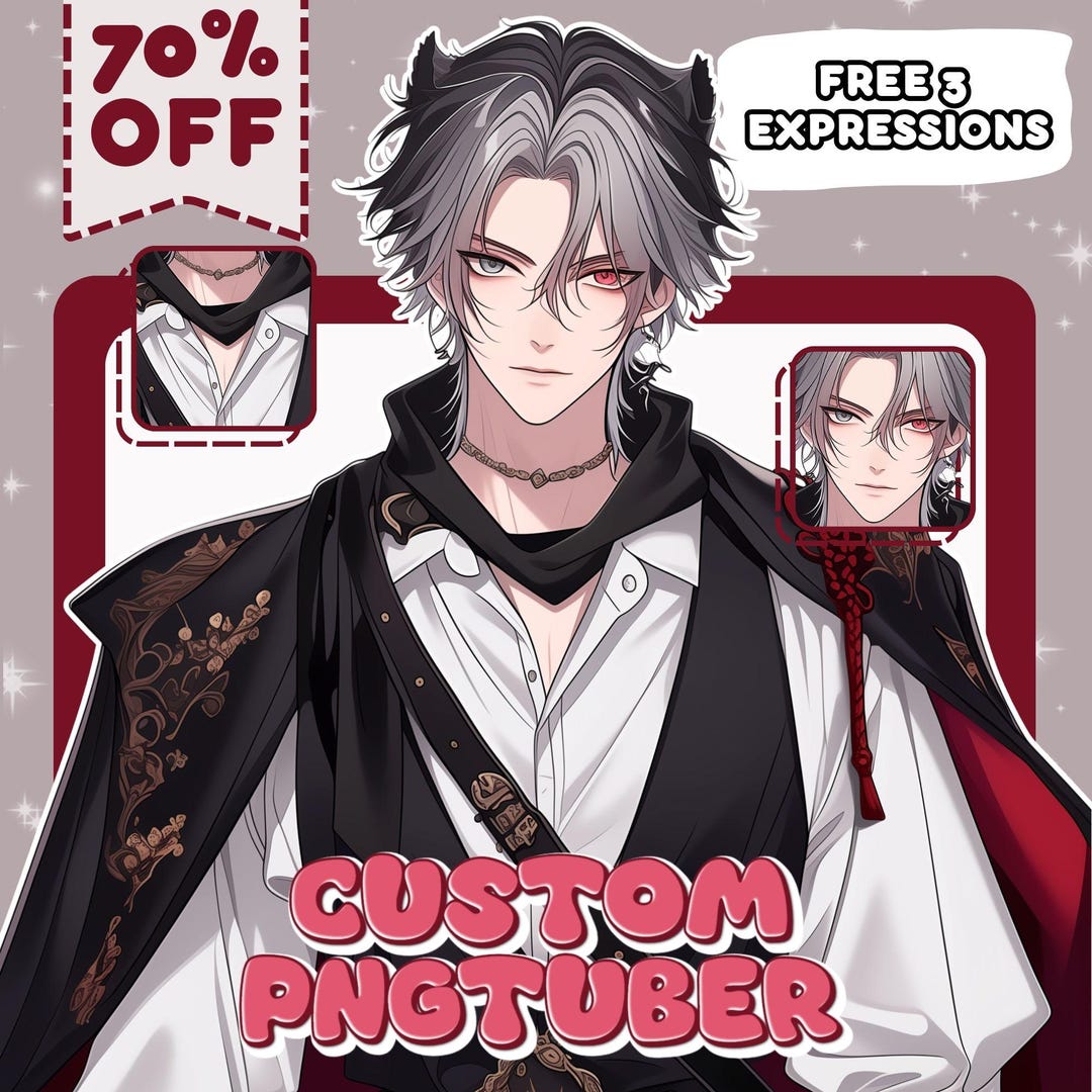 MODELO PNGTUBER PERSONALIZADO / pngtuber, png tuber, twitch pngtuber ...