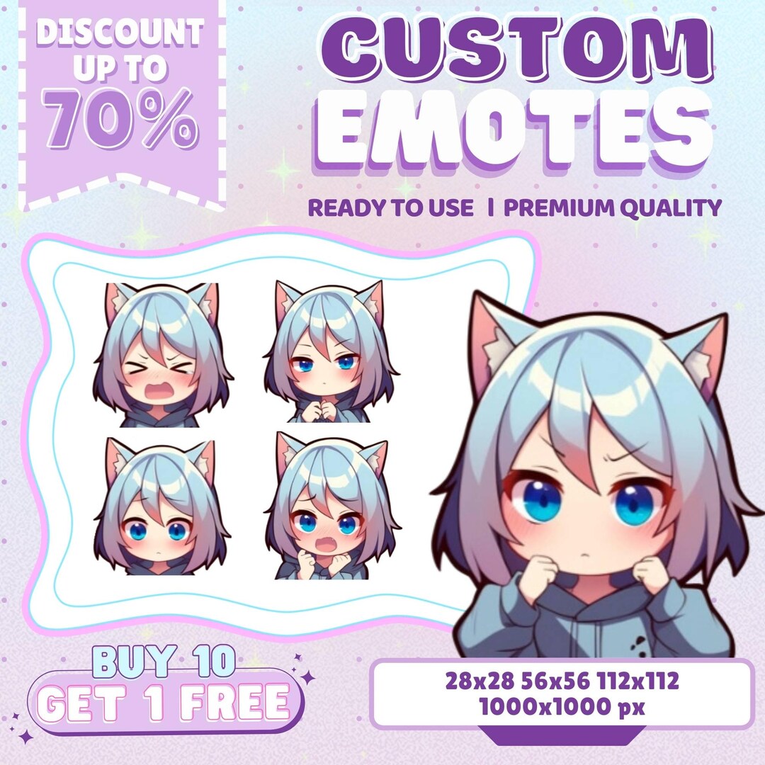 Custom Emotes Custom Twitch Emotes Animated Emotes Kick Emotes Emotes ...