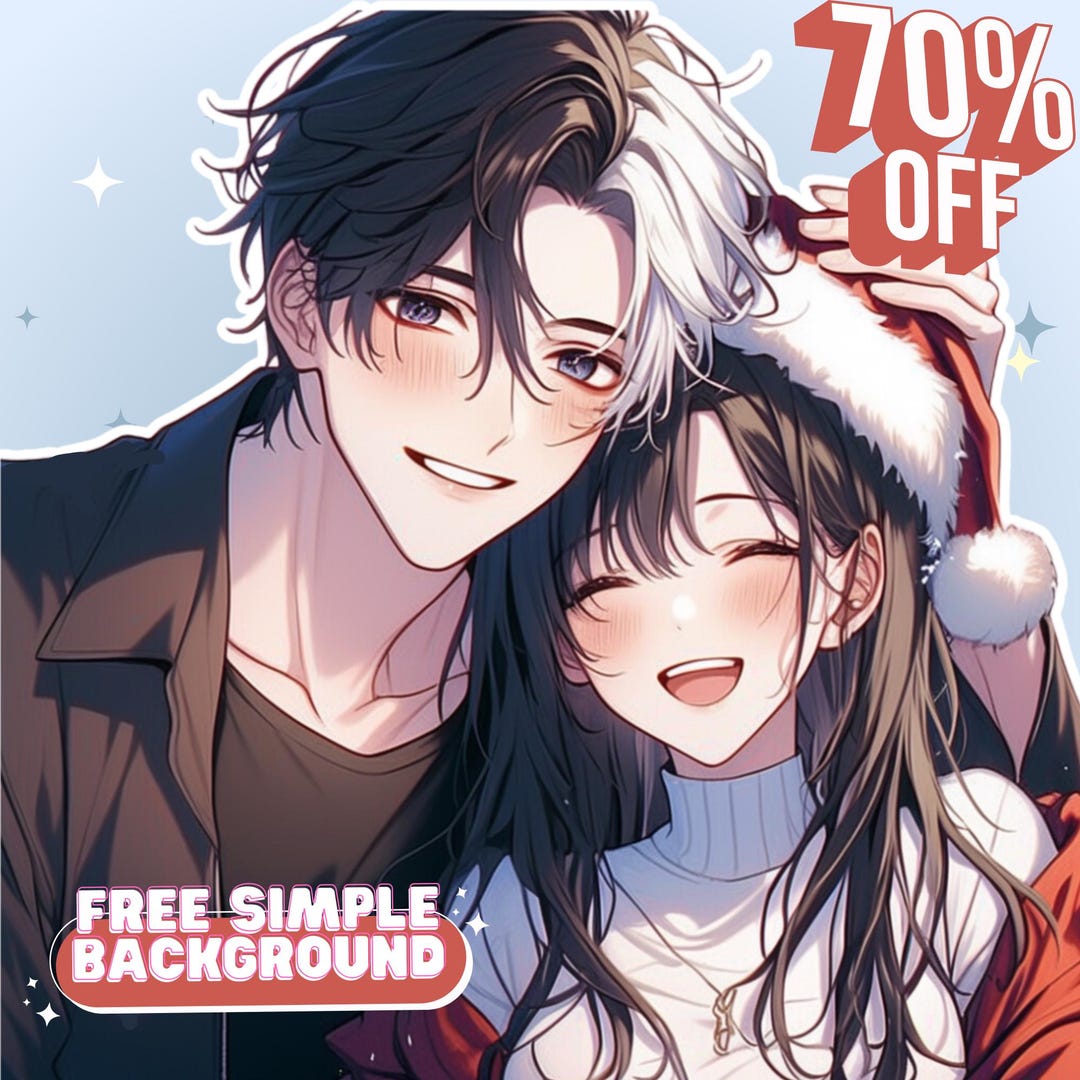 Custom Anime Portrait Family Portrait Cute Cartoon Anime Portrait ...