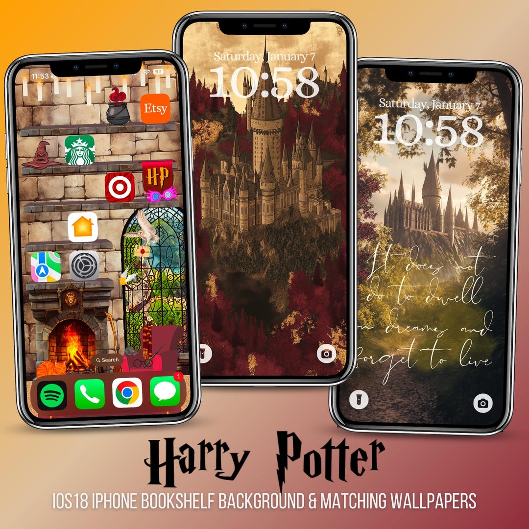 Gryffindor Harry Potter Fantasy Wallpapers & Lockscreens, iPhone ...