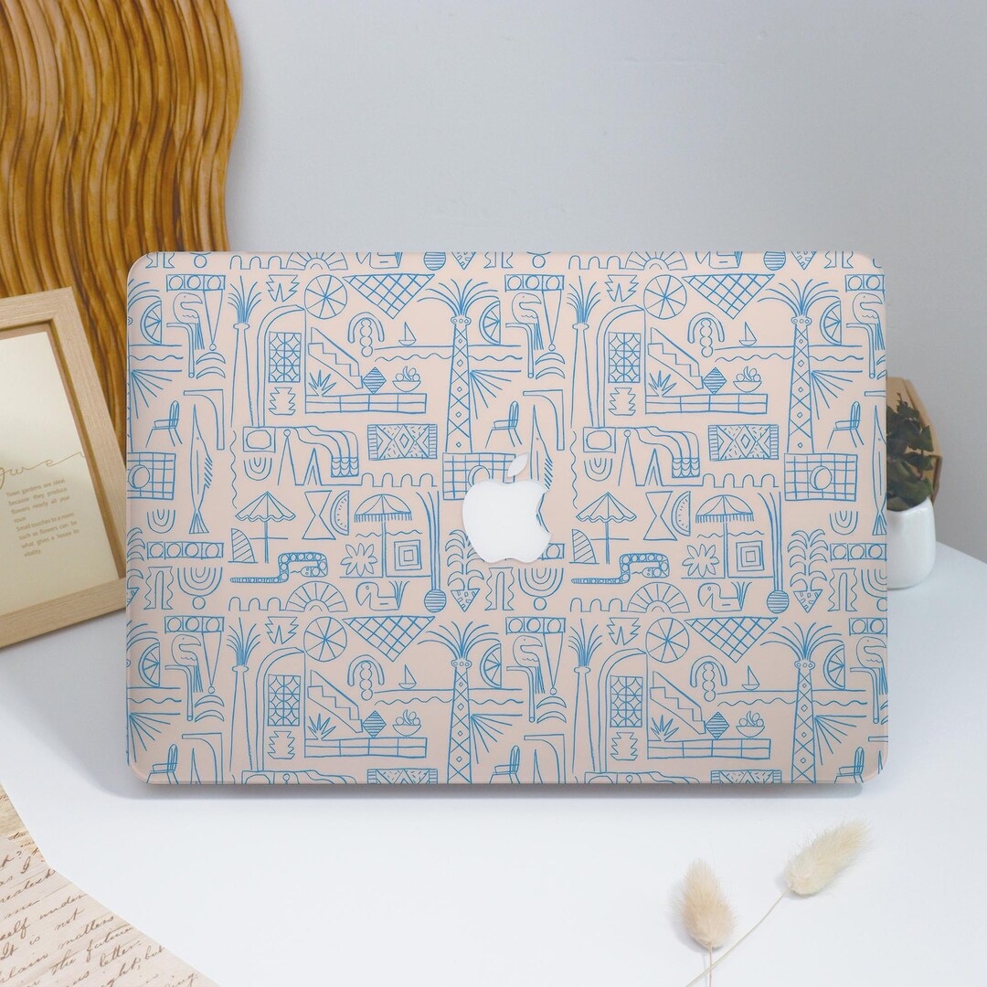 Stick Figure Hard Matte MacBook Case, MacBook Pro 13/14/15/16 2026 M3 ...