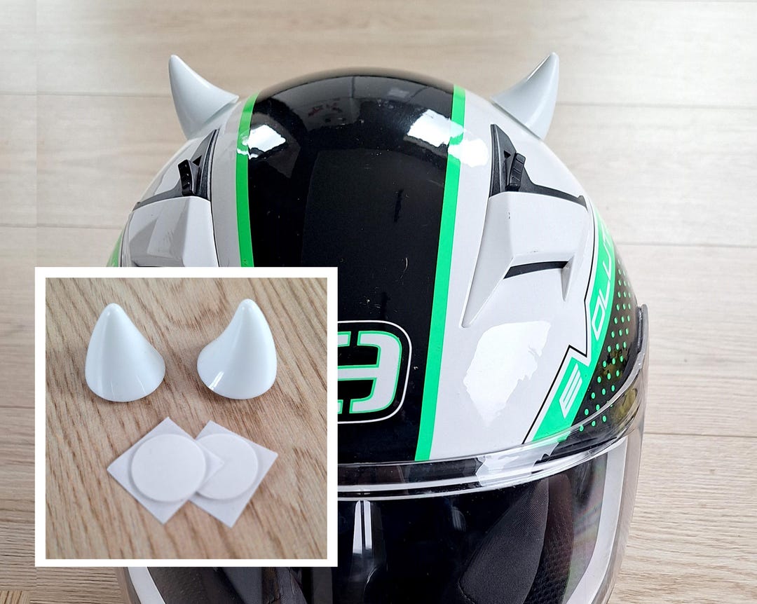 Motorcycle Helmet Horns / Devil Horns / Helmet Accessories / 2pcs ...