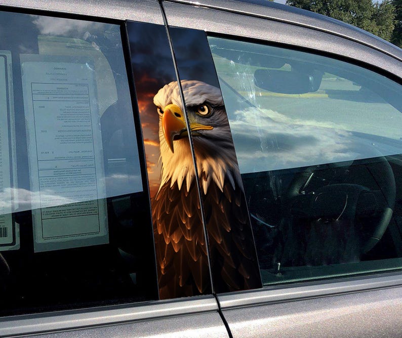 Car Door Livery Pillar Sticker / Decal / Fits for Any Vehicle / Custom ...