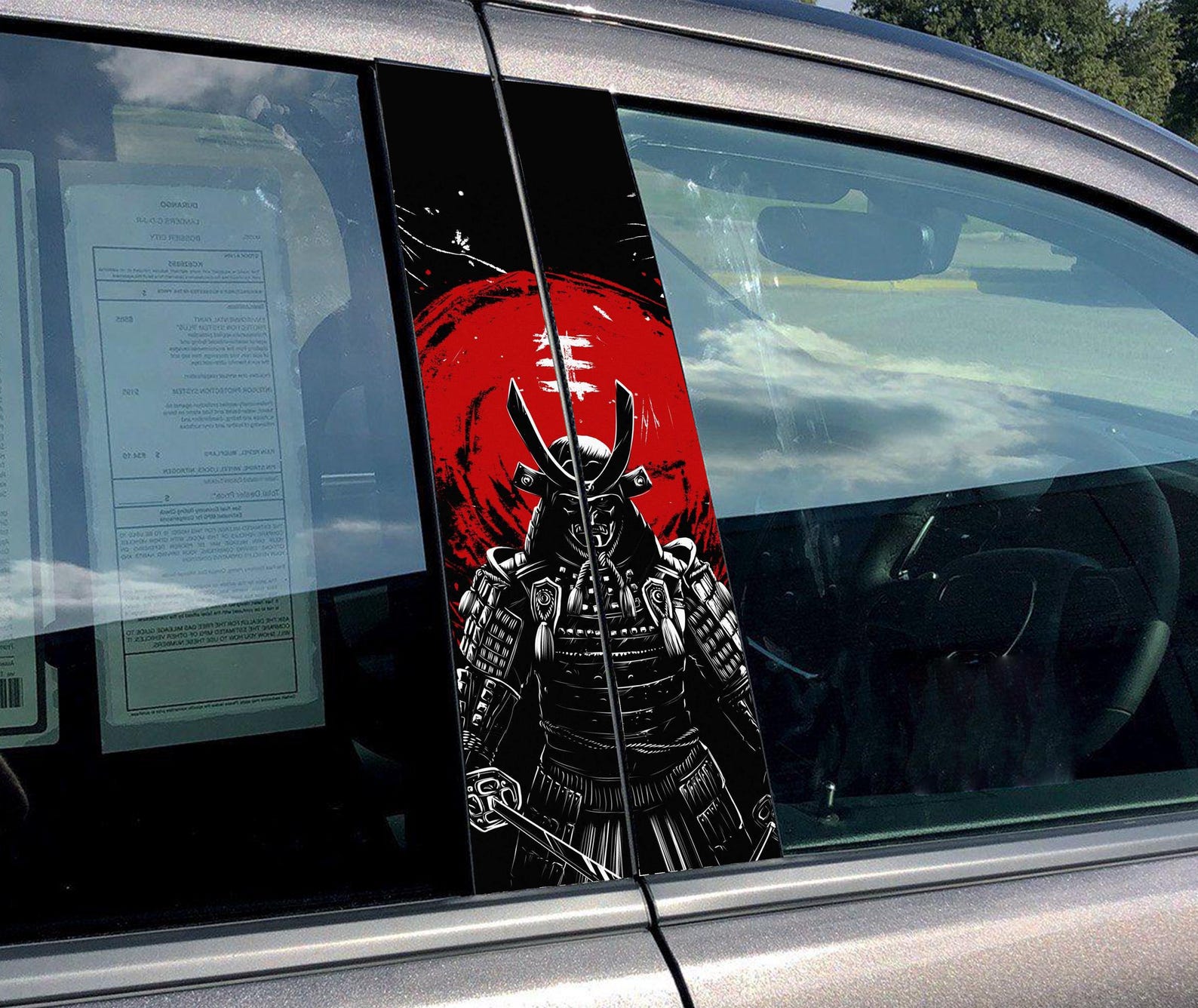 Car Door Livery Pillar Sticker / Decal / Fits for Any Vehicle / Custom ...