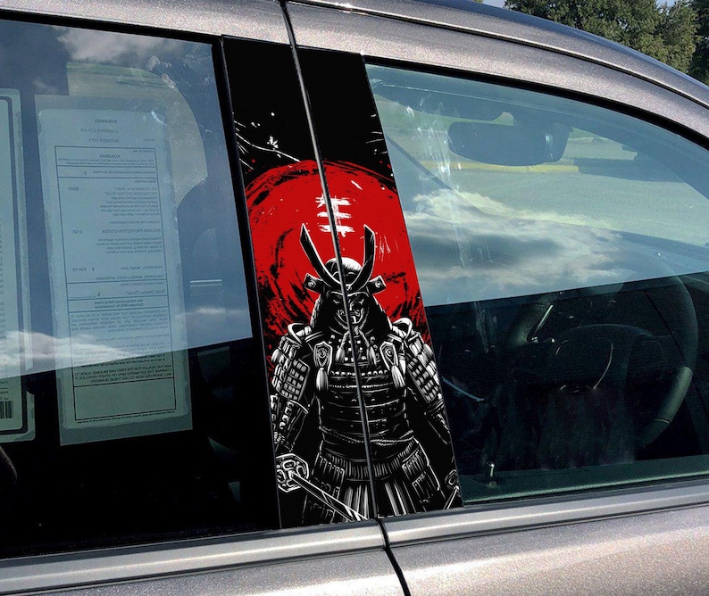 Car Door Livery Pillar Sticker / Decal / Fits for Any Vehicle / Custom ...