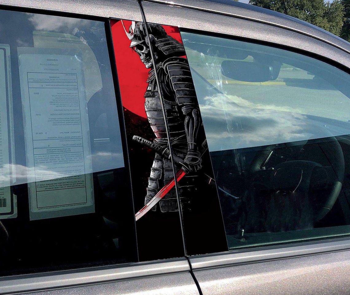 Car Door Livery Pillar Sticker / Decal / Fits for Any Vehicle / Custom ...