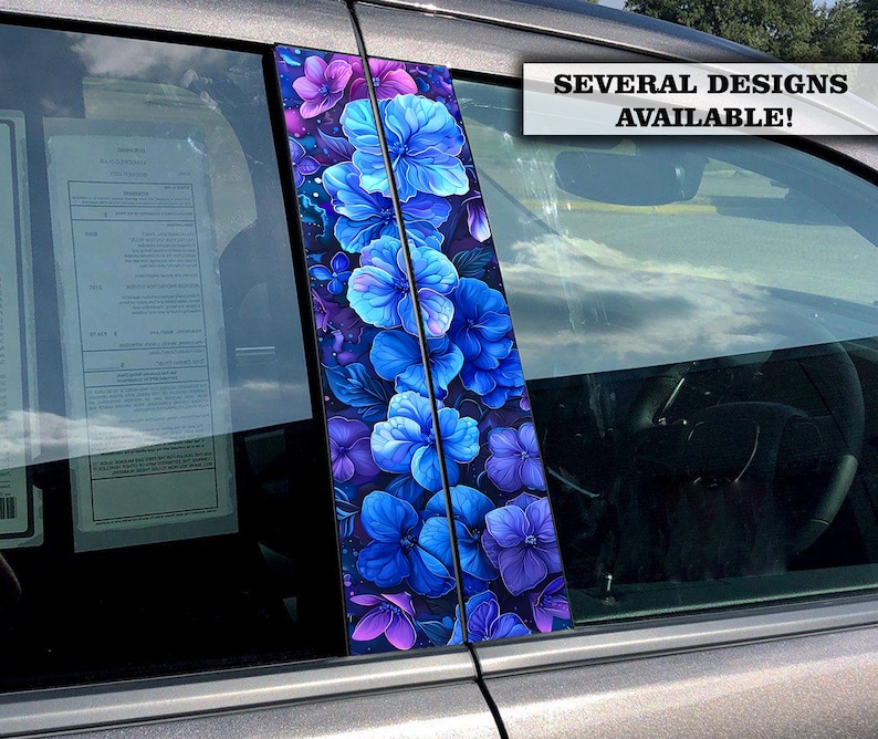 Car Door Livery Pillar Sticker / Decal / Fits for Any Vehicle / Custom ...