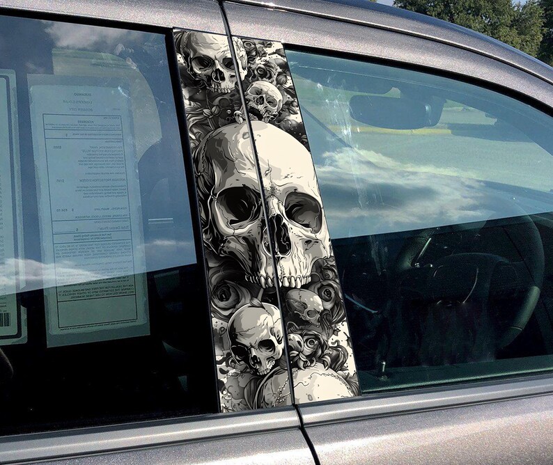 Car Door Livery Pillar Sticker / Decal / Fits for Any Vehicle / Custom ...