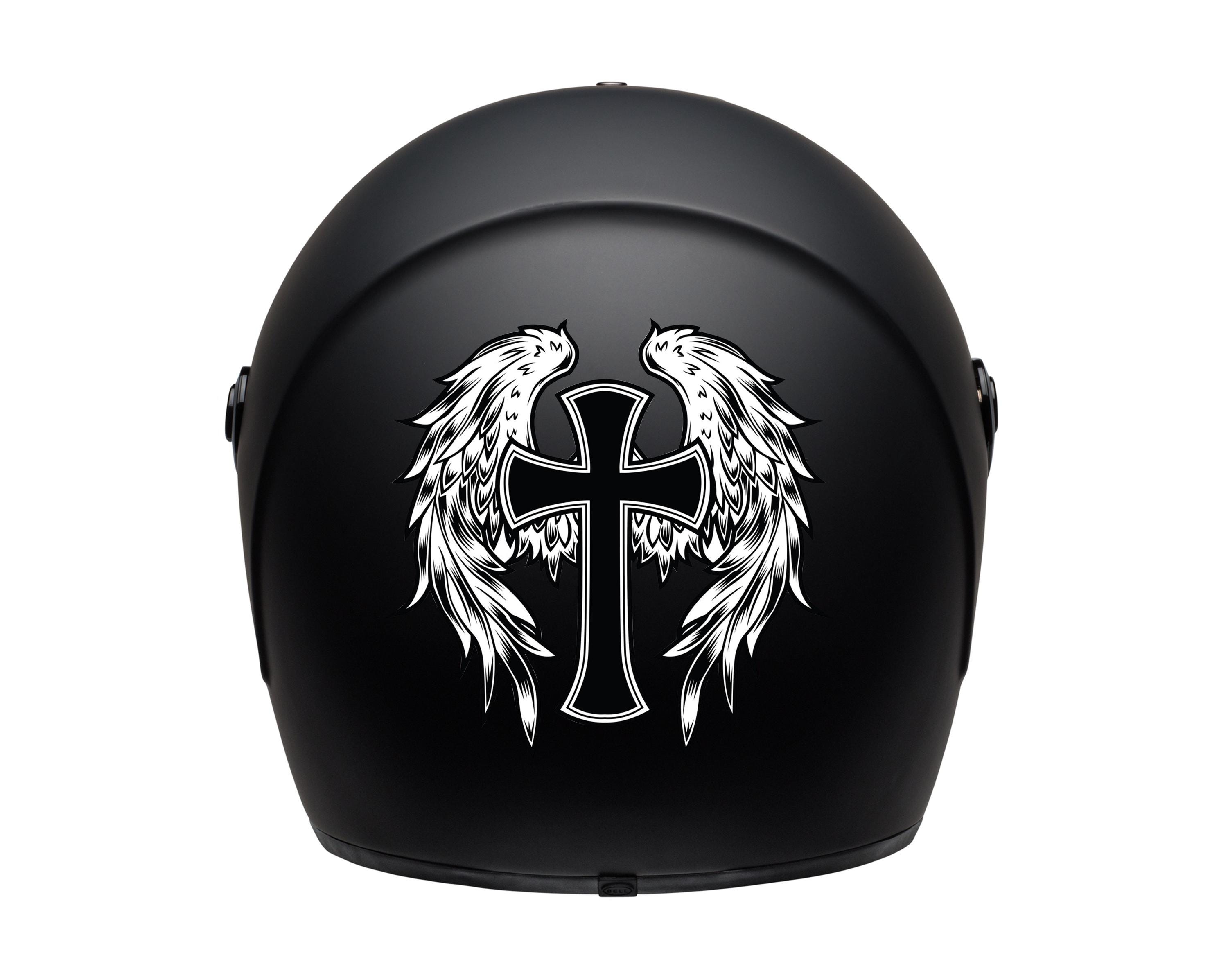 Motorcycle Helmet Sticker / Decal / Waterproof Vinyl Decor / Moto ...