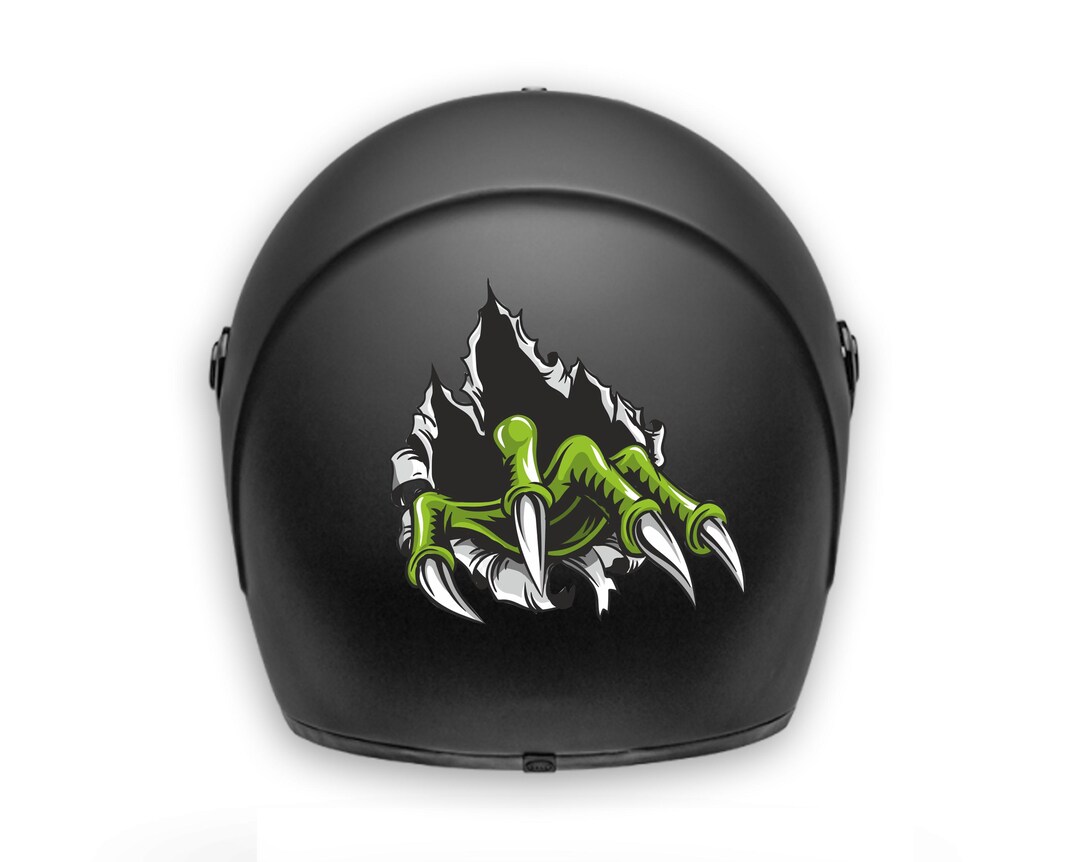 Motorcycle Helmet Sticker / Decal / Waterproof Vinyl Decor / Moto ...