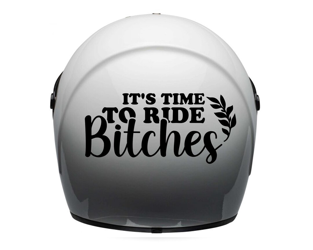 Motorcycle Helmet Sticker / Decal / Waterproof Vinyl Decor / Moto ...