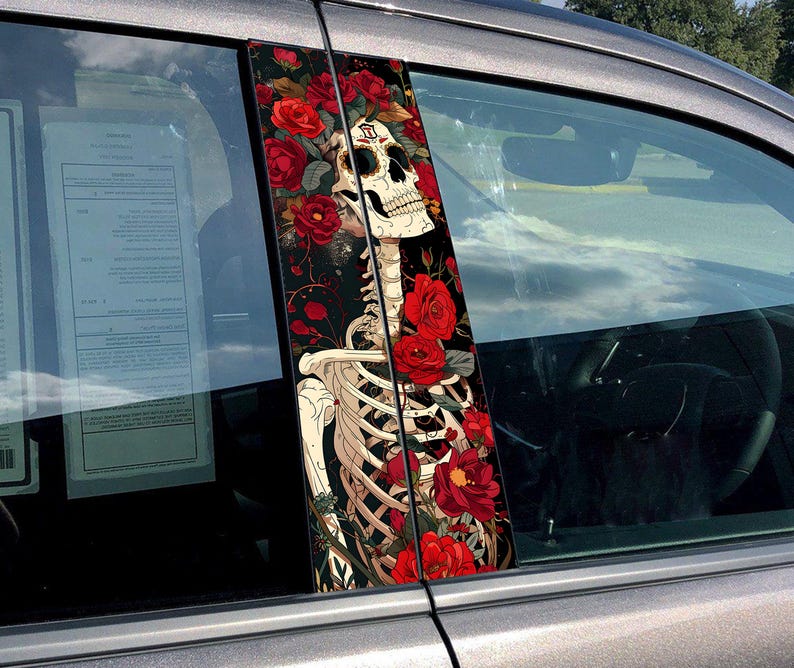 Car Door Livery Pillar Sticker / Decal / Fits for Any Vehicle / Custom ...