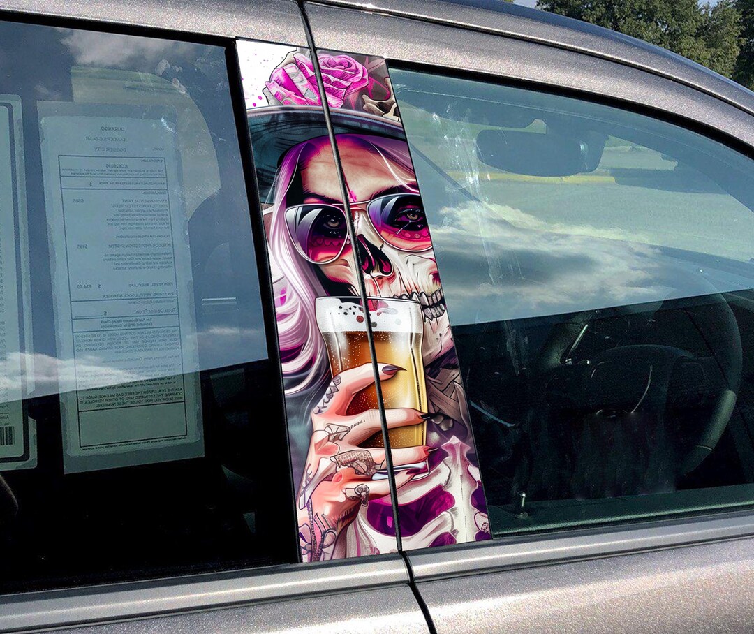 Car Door Livery Pillar Sticker / Decal / Fits for Any Vehicle / Custom ...