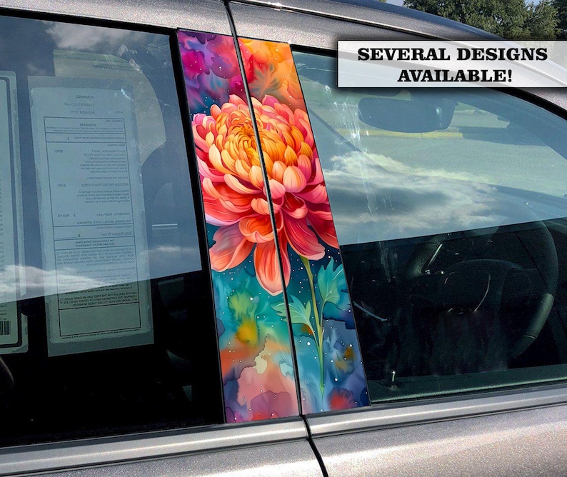 Car Door Livery Pillar Sticker / Decal / Fits for Any Vehicle / Custom ...