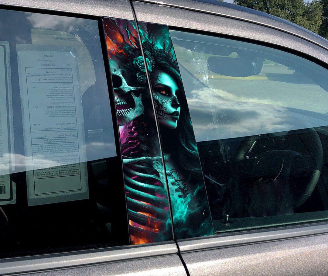 Car Door Livery Pillar Sticker / Decal / Fits for Any Vehicle / Custom ...