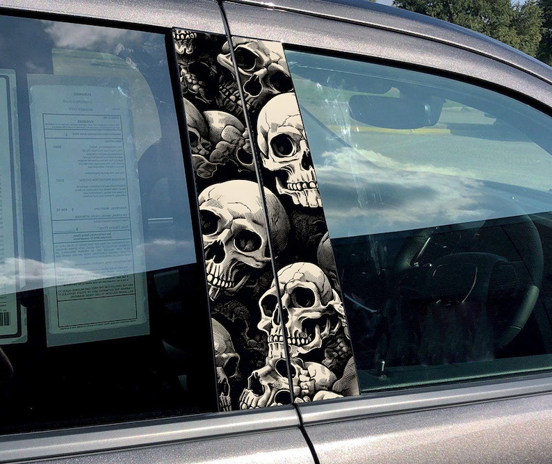 Car Door Livery Pillar Sticker / Decal / Fits for Any Vehicle / Custom ...