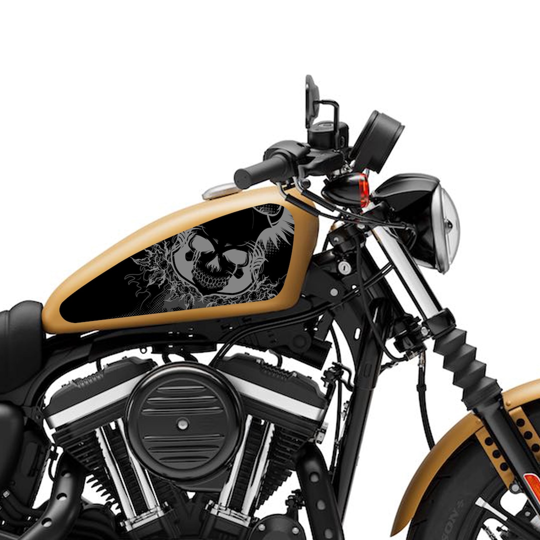 Motorcycle Tank Decal / Sticker 2pcs / Moto Gas Tank Stickers ...