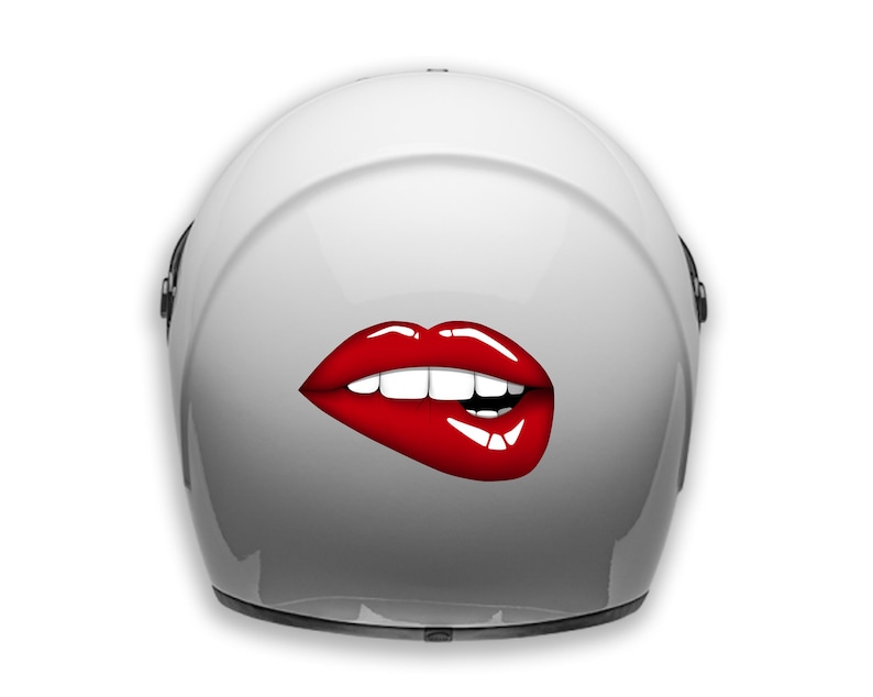 Motorcycle Helmet Sticker / Decal / Waterproof Vinyl Decor / Moto ...