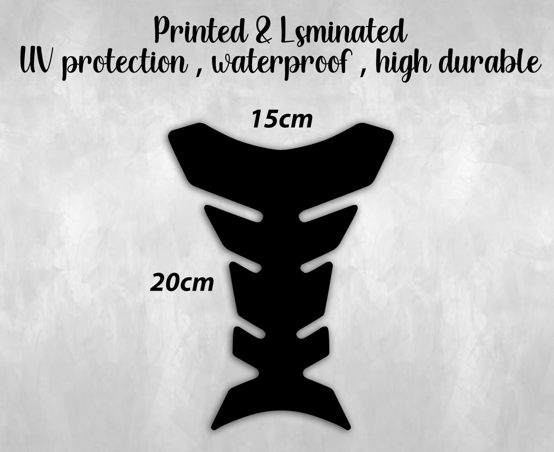 Motorcycle Tank Pad Sticker / Decal / Universal / Wrap / Universal Tank ...