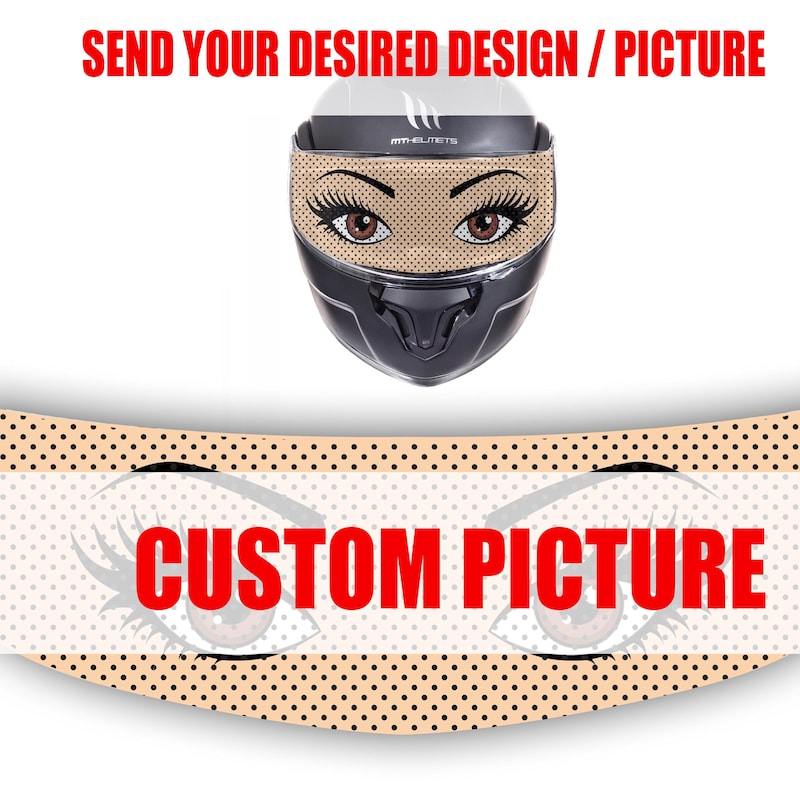 Custom Visor Stickers - Etsy