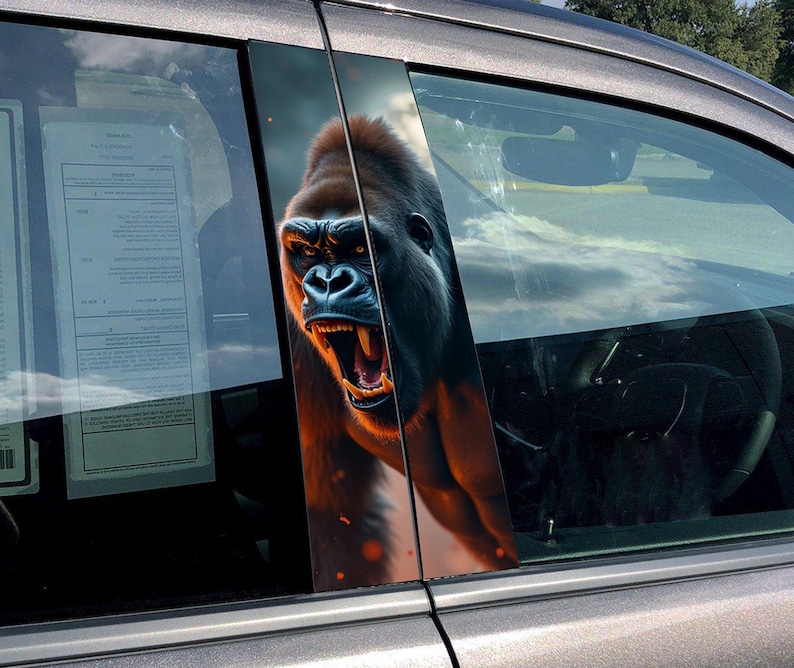 Car Door Livery Pillar Sticker / Decal / Fits for Any Vehicle / Custom ...