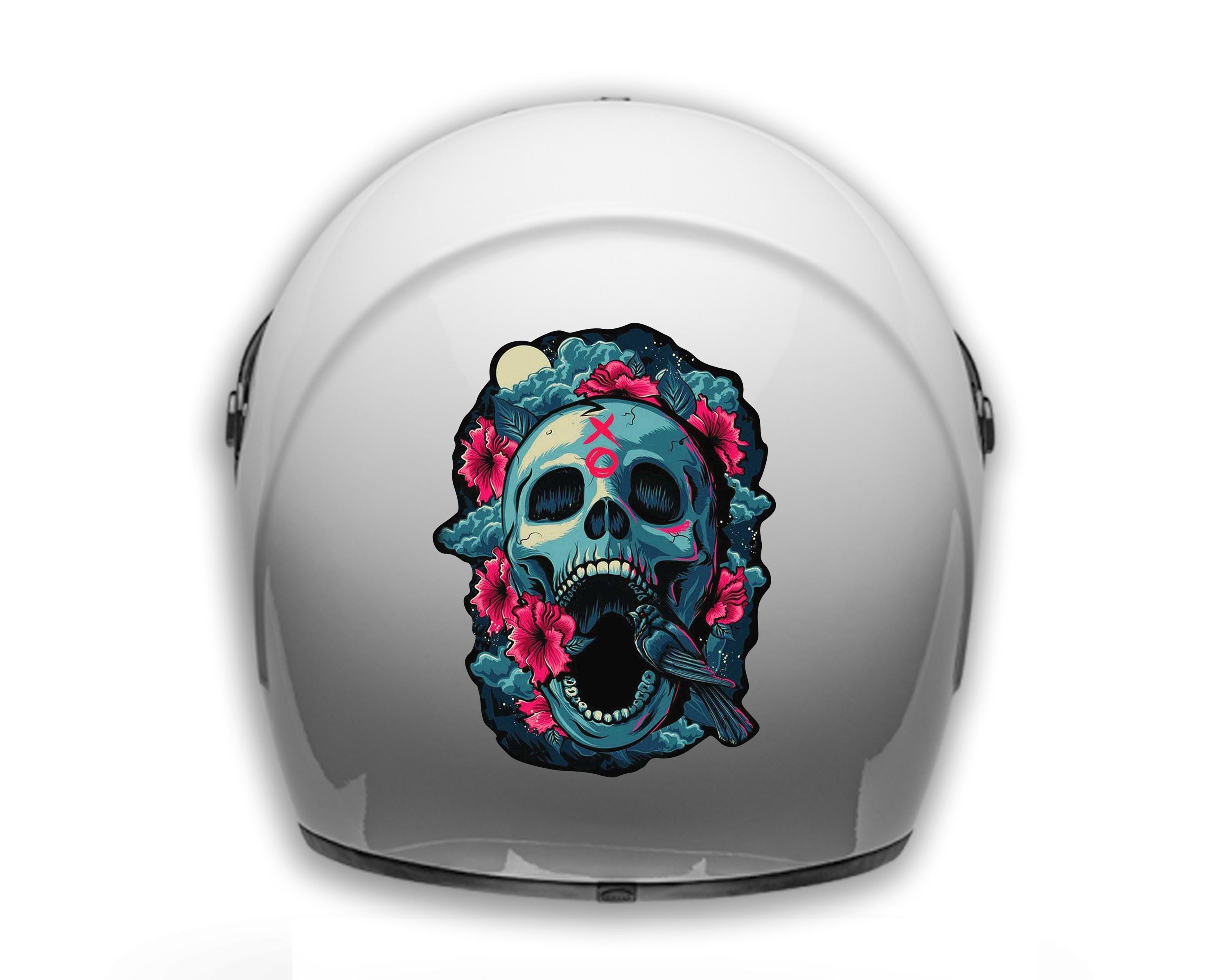 Motorcycle Helmet Sticker / Decal / Waterproof Vinyl Decor / Moto ...