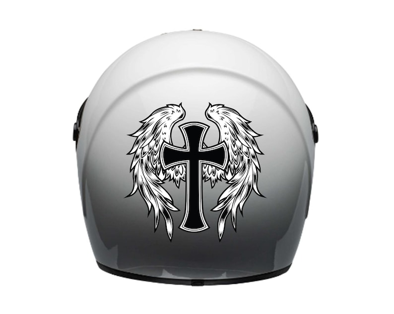 Motorcycle Helmet Sticker / Decal / Waterproof Vinyl Decor / Moto ...