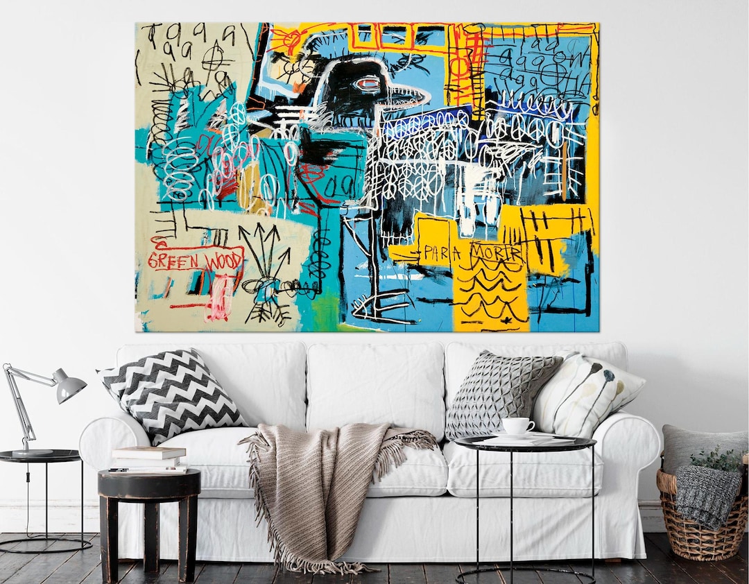 Abstract Graffiti Canvas Wall Art Prints Graffiti Print Modern Wall Art ...