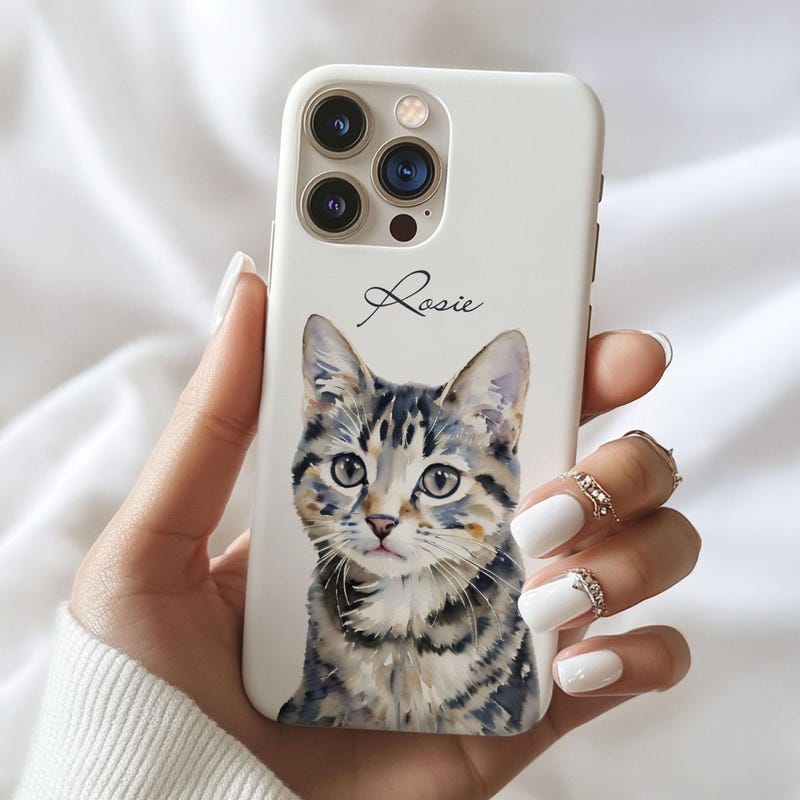 Cat Cell Phone Case - Etsy