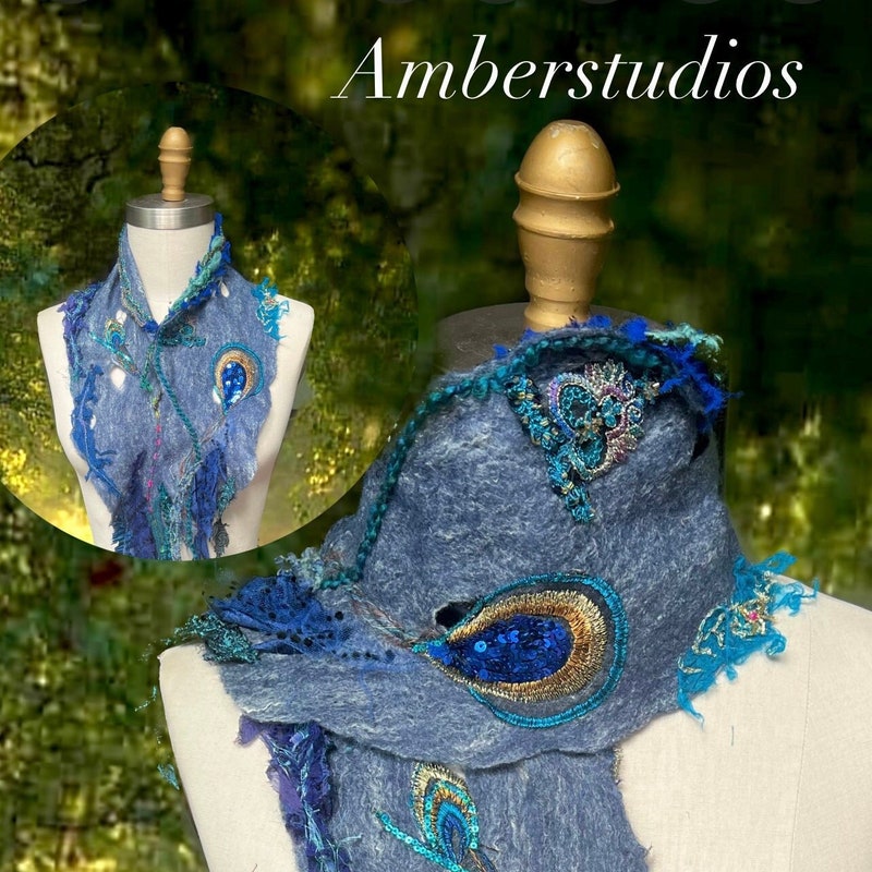 Wearable Fiber Art - Etsy