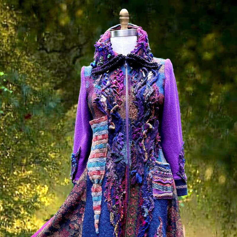 Wearable Art Coats - Etsy
