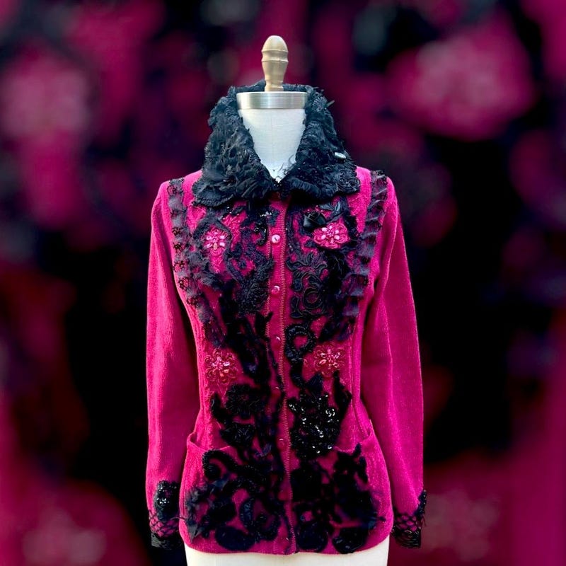 Wearable Art Jacket - Etsy