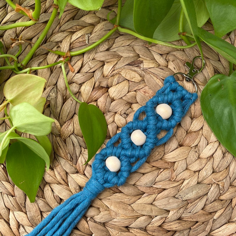 Macrame Key Chains - Etsy