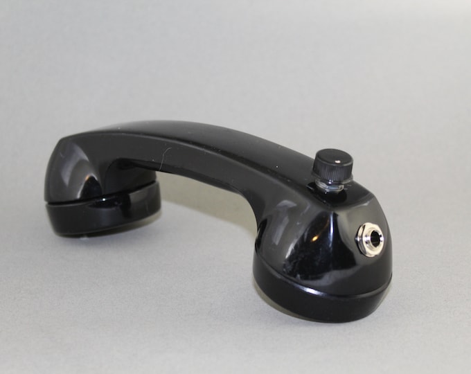 Circuit Bent Vintage Black Telephone Microphone W/ Filter Control-lo Fi ...