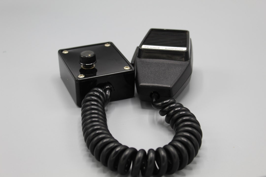 Circuit Bent Push-to-talk Vintage Dynamic CB Microphone W/filter ...