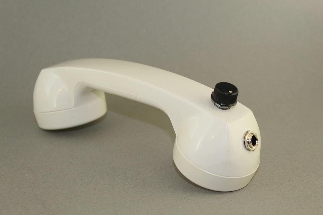 Circuit Bent Vintage Eggshell Telephone Microphone W/ Filter Control-lo ...