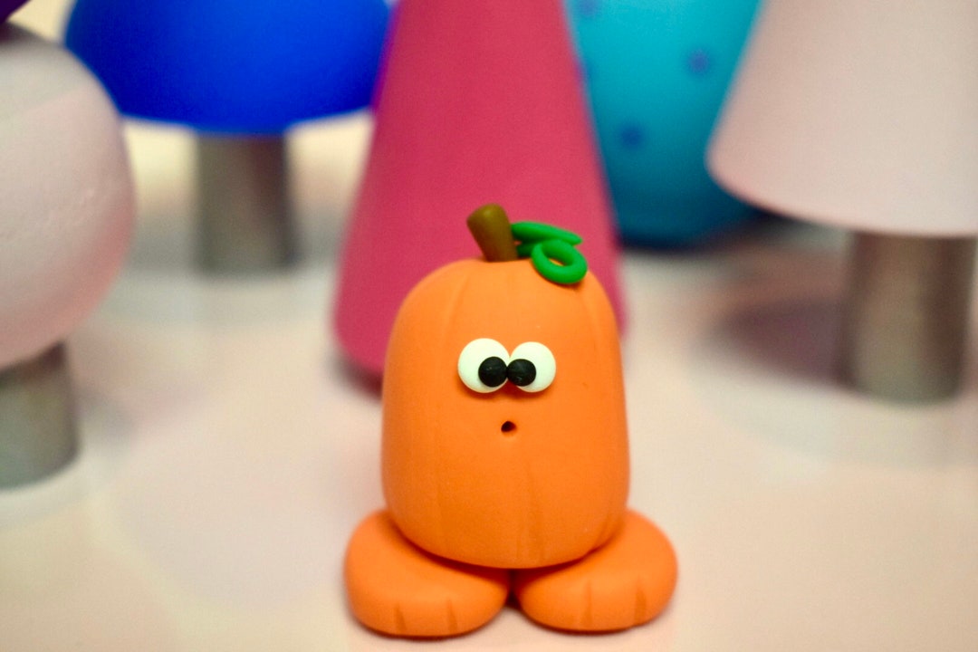 Pi Little Gloop Cute Polymer Clay Monster - Etsy