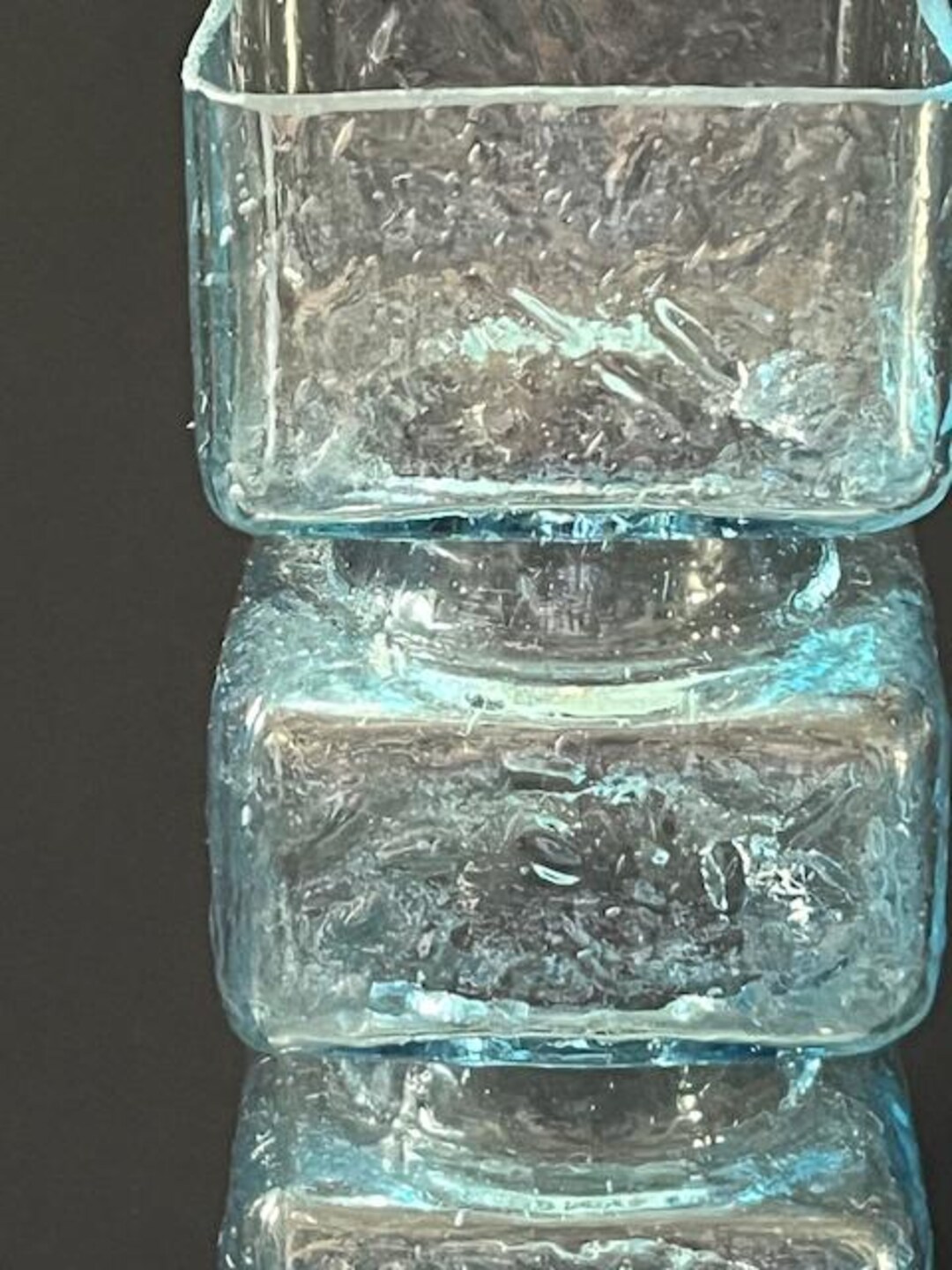 Pala Vase by Helena Tynell of Riihimaen Lasi, Finland. Marked All Over ...