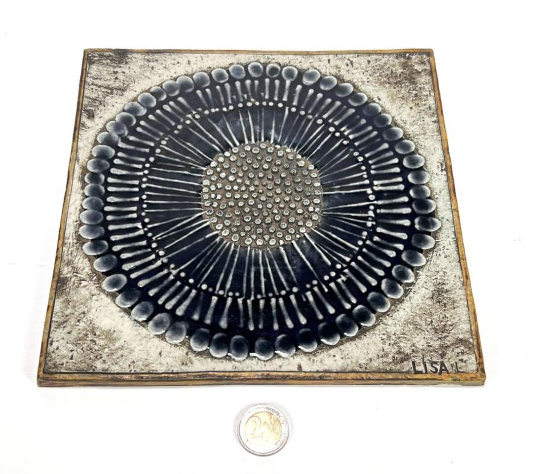 Lisa Larson Wall Tile Designed by Lisa Larson, Model Name “sunflower ...