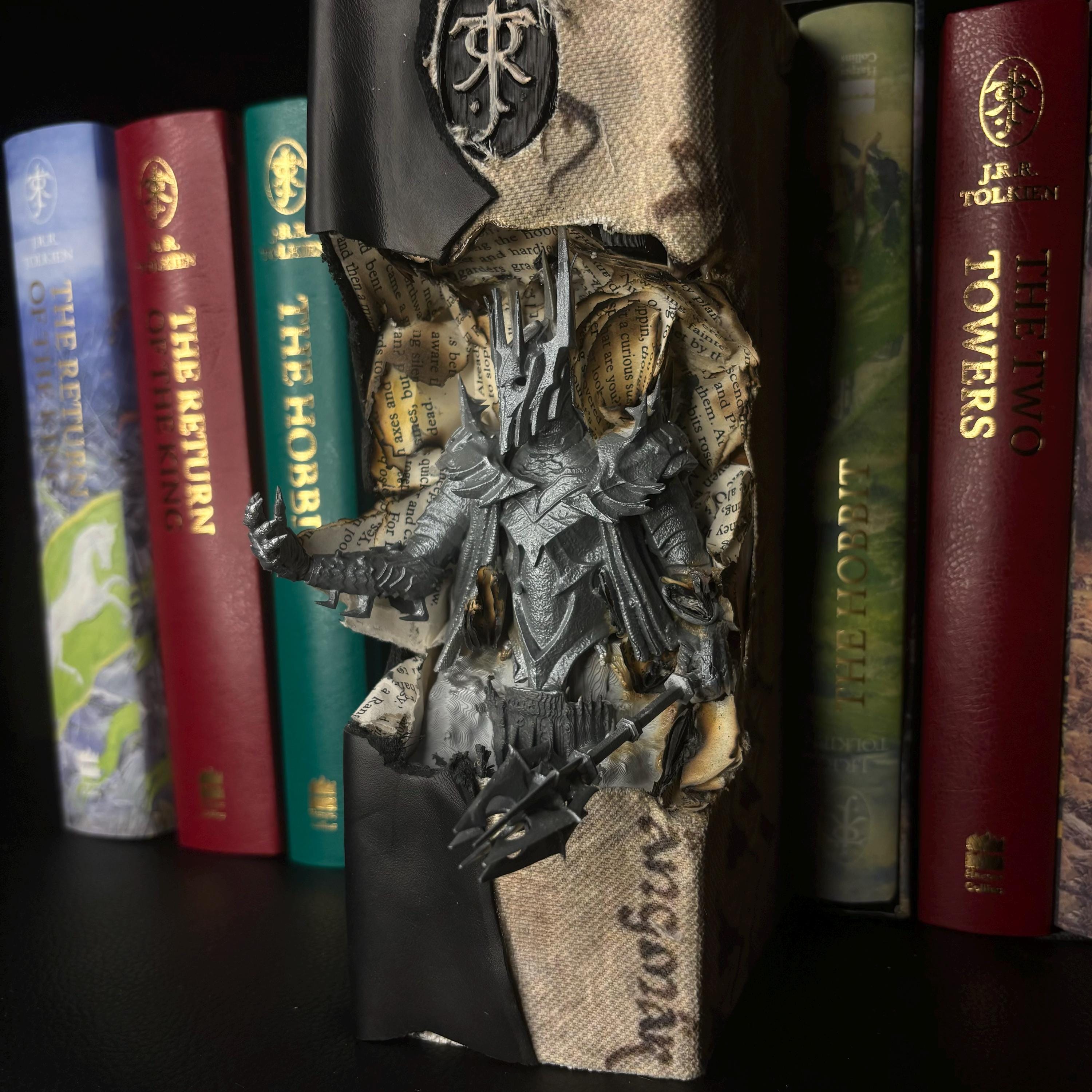 Sauron-themed Book Nook A Mystical Addition to Your Collection/fantasy ...